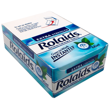 Rolaids Advanced Tablets, Mixed Berries 60ct - Walmart.com