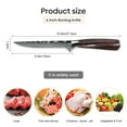 Kepeak Chef's Knife for All-Around Food Preparation, Japanese Knife ...
