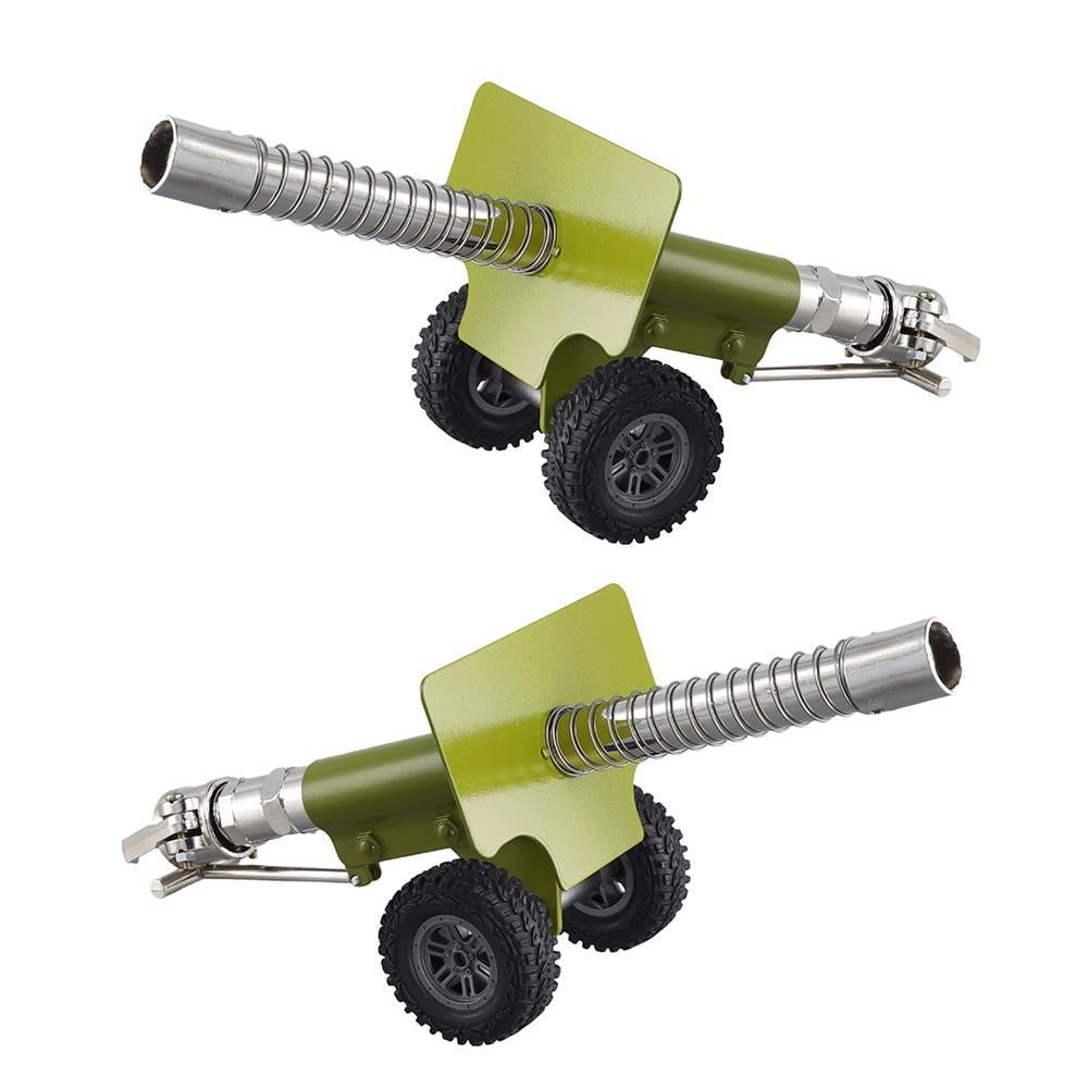 Working Cannon Replica Mini Firecracker Cannon Model - Stainless Steel ...