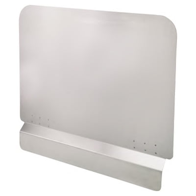 Winco SFSG-2018 - Universal Fryer Splash Guard - 20-1/2"L x 18"H (Fits ...