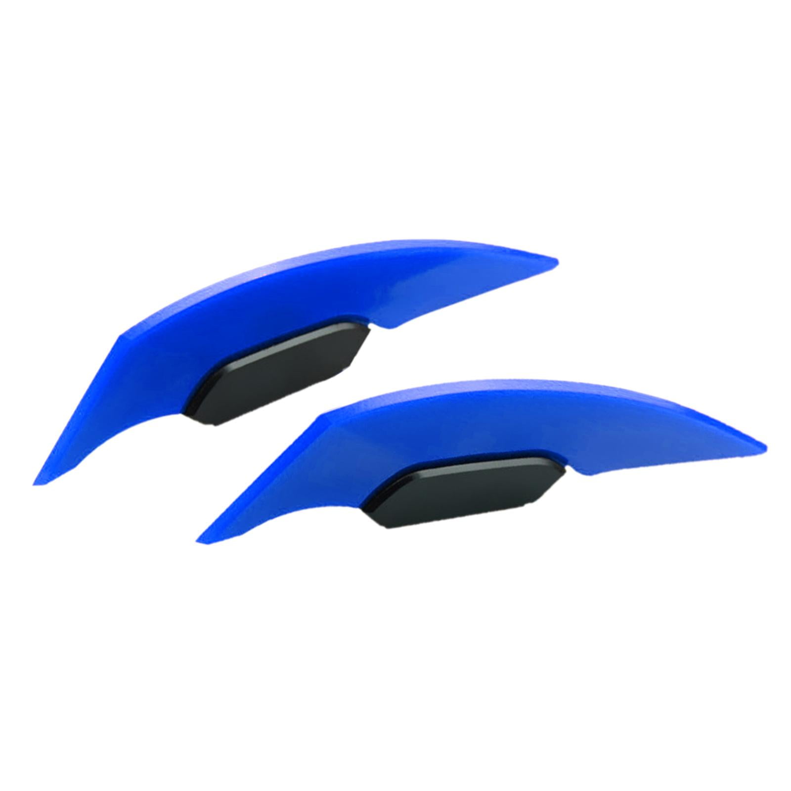 2Pieces Motorcycle Fairing Winglets Universal with Fixed Stickers for ...