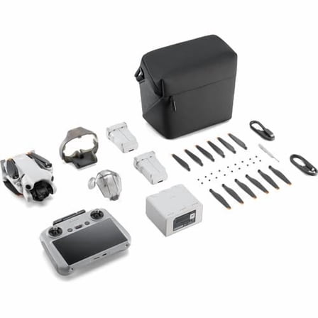 DJI Mini 3 Pro Drone, Foldable Design, 4K Video & 48MP Photo, Fly More ...