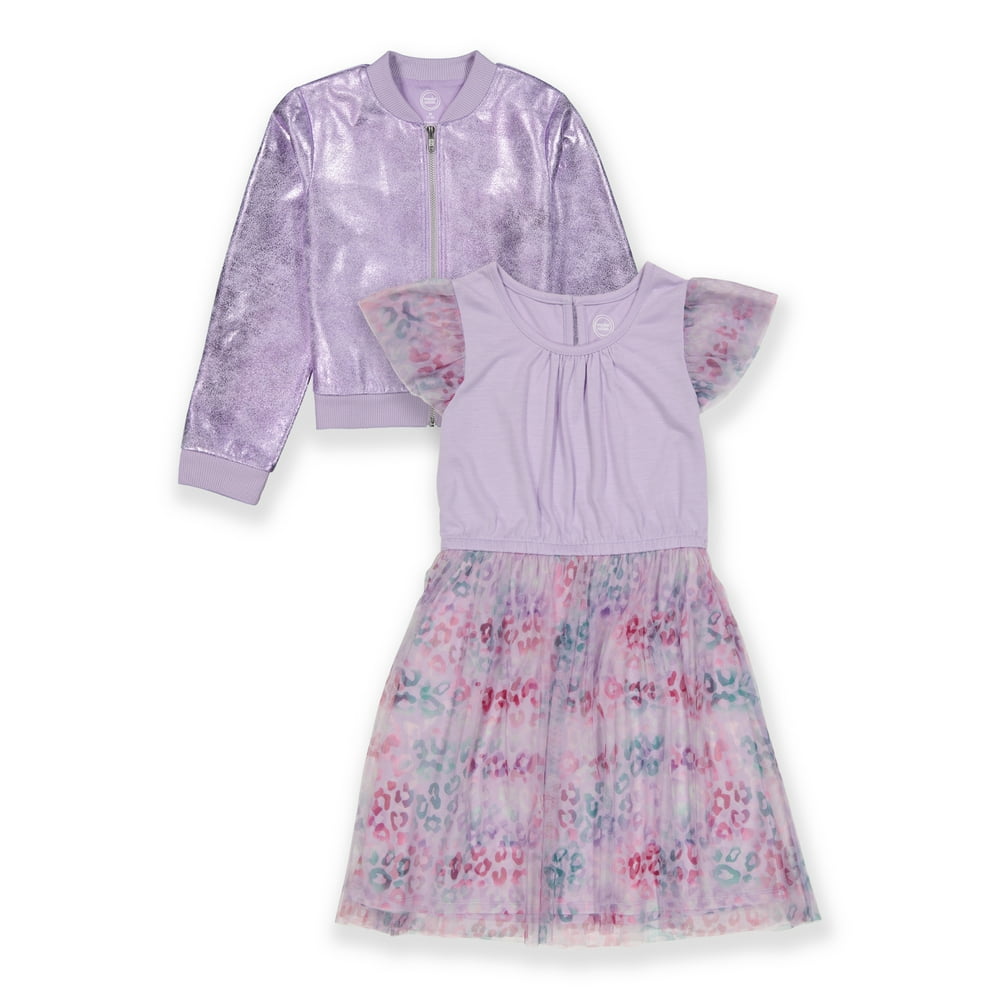 Wonder Nation - Wonder Nation Girls 4-18 & Plus Metallic Bomber and ...