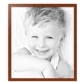 ArtToFrames 30" x 34" Walnut Picture Frame, 30x34 inch Brown MDF Poster ...