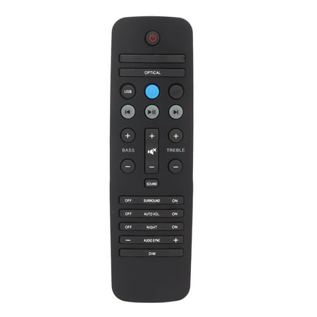 Soundbar Remote Control, Replacement Sturdy Easy To Use Bar Speaker ...