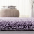 SAFAVIEH California Plush Solid Shag Area Rug, Lilac, 5'3" x 7'6 ...