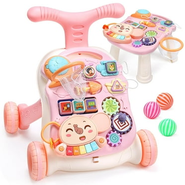 Disney Princess Baby Music & Lights Walker for Newborns, Happily Ever ...