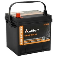 ACDelco AGM Automotive BCI Group 49 Battery, 12 Volts, 900 CCA, 160 RC ...