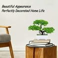 Sunjoy Tech Indoor Artificial Bonsai Tree, Fake Plant Decoration, Potted House Plants for Home ...