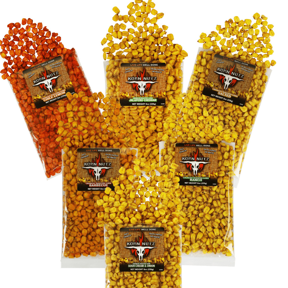 Ultimate Crunchy Corn Variety Pack | Ranch, BBQ, Salted, Chile Lemon ...