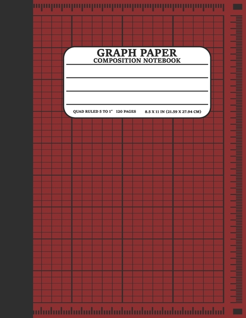 Graph Paper Composition Notebook Math And Science Lover Red Graph Graph Paper Composition Notebook Math And Science Lover Red Graph