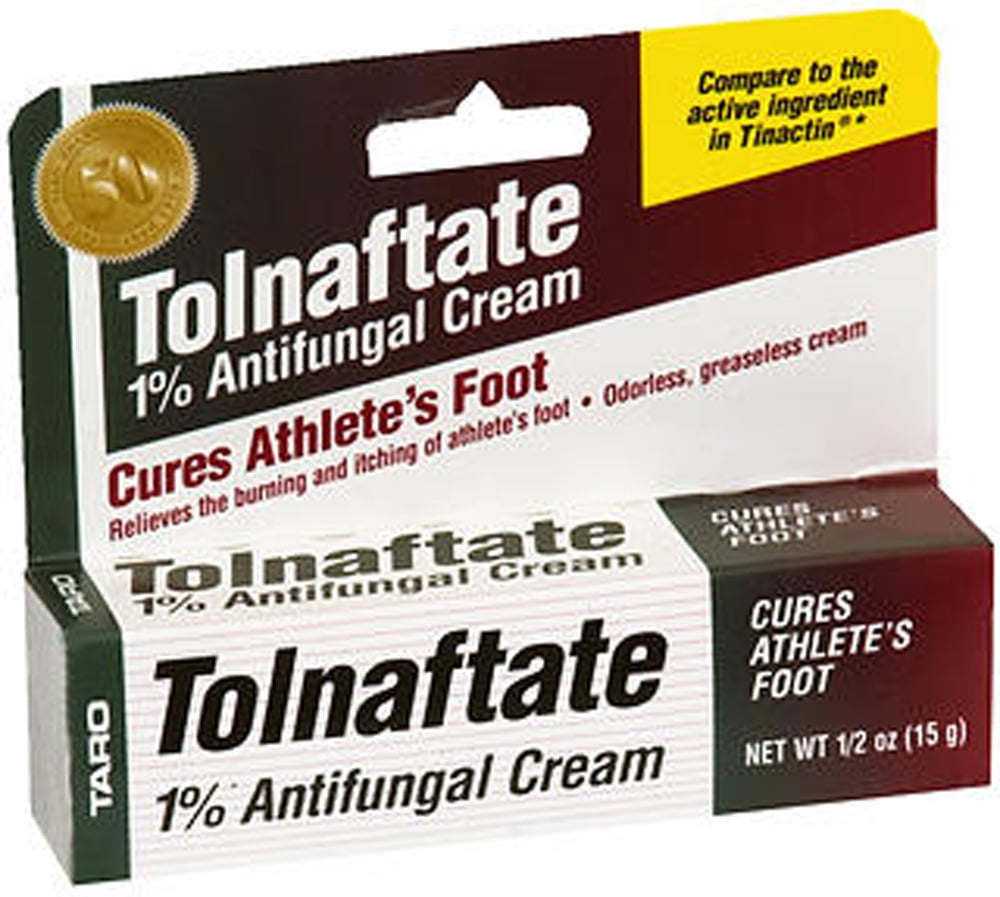 Taro Tolnaftate 1% Antifungal Cream, 0.50 Oz. - Walmart.com