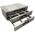 48" Refrigerated Chef Base Refrigerator, 2 Drawer Stainless Steel ...