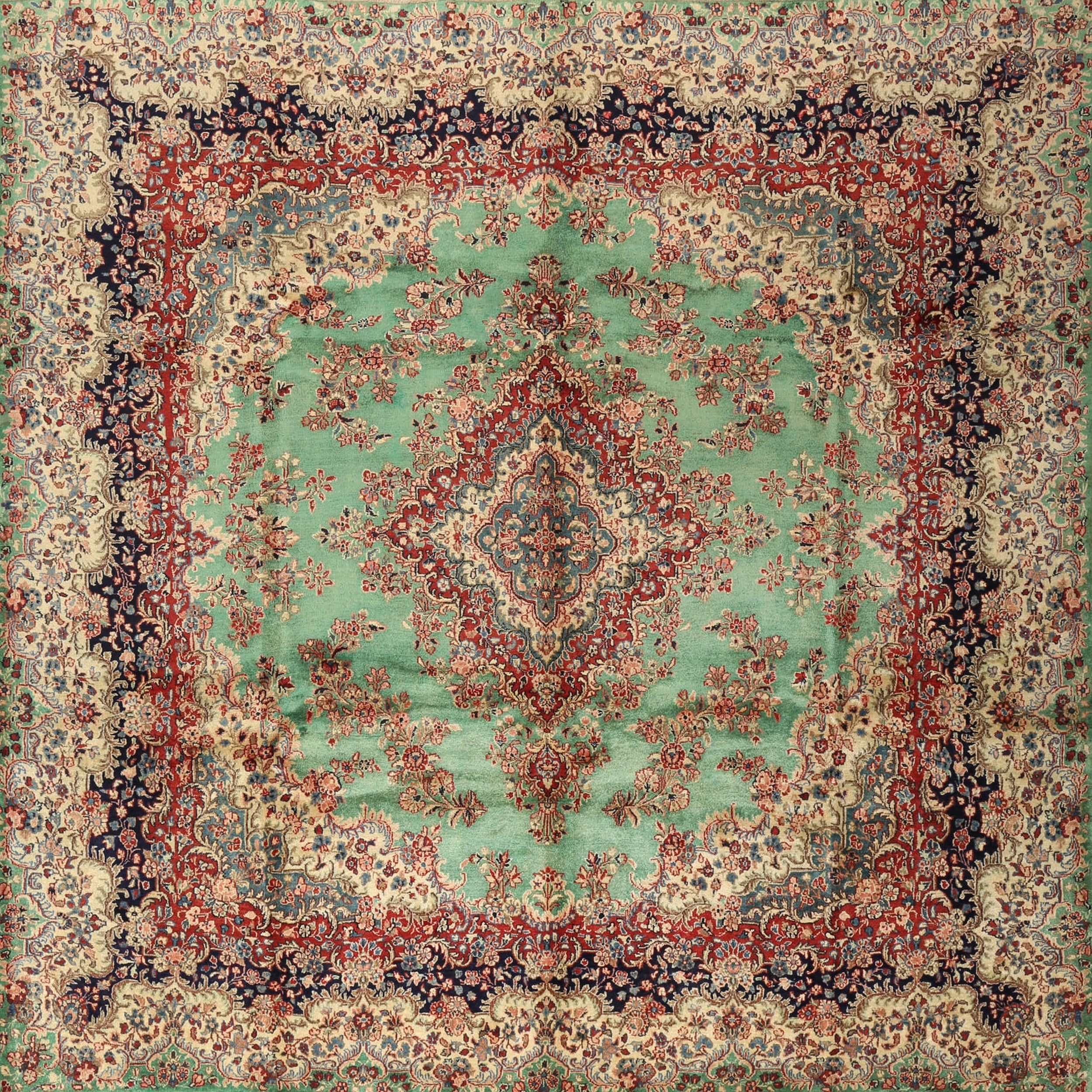 Ahgly Company Indoor Square Traditional Chestnut Brown Persian Area ...
