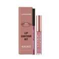 Keirinecc Matte Liquid Lipstick And Lip Liner Set Non Stick Cup Not Fade Waterproof Nude