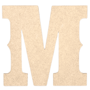 8" Tall MDF Letter A | 1/4" Thick | Krafty Supply Letters | Arial ...