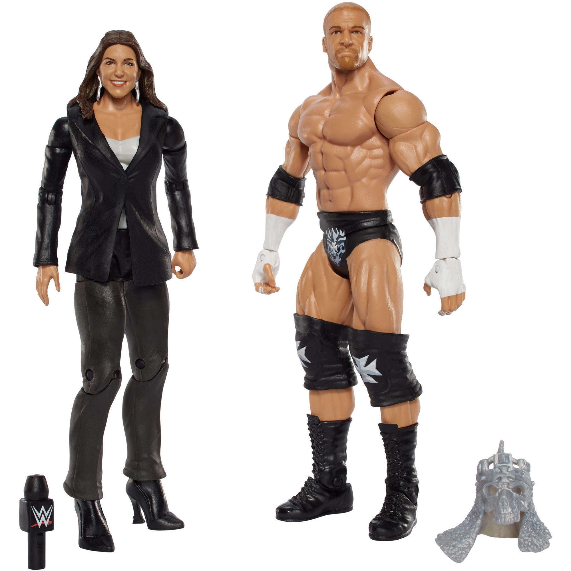 WWE Triple H and Stephanie Mcmahon Figure (2 Pack) - Walmart.com