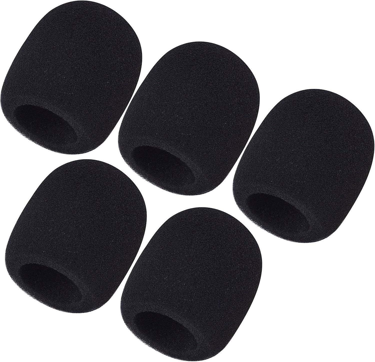 5-Pack Foam Microphone Covers for Handheld Microphones (5-Pack ...
