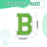 Iron on Letter Patches, 3 Inch Letter B, Iron on Letter Patches Large ...