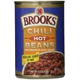 Brooks Hot Chili Beans, Canned Red Beans in Zesty Chili Sauce, 15.5 oz ...
