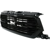 SHZAITOR Front Bumper Grille High Gloss Black Frame with Base Assembly ...