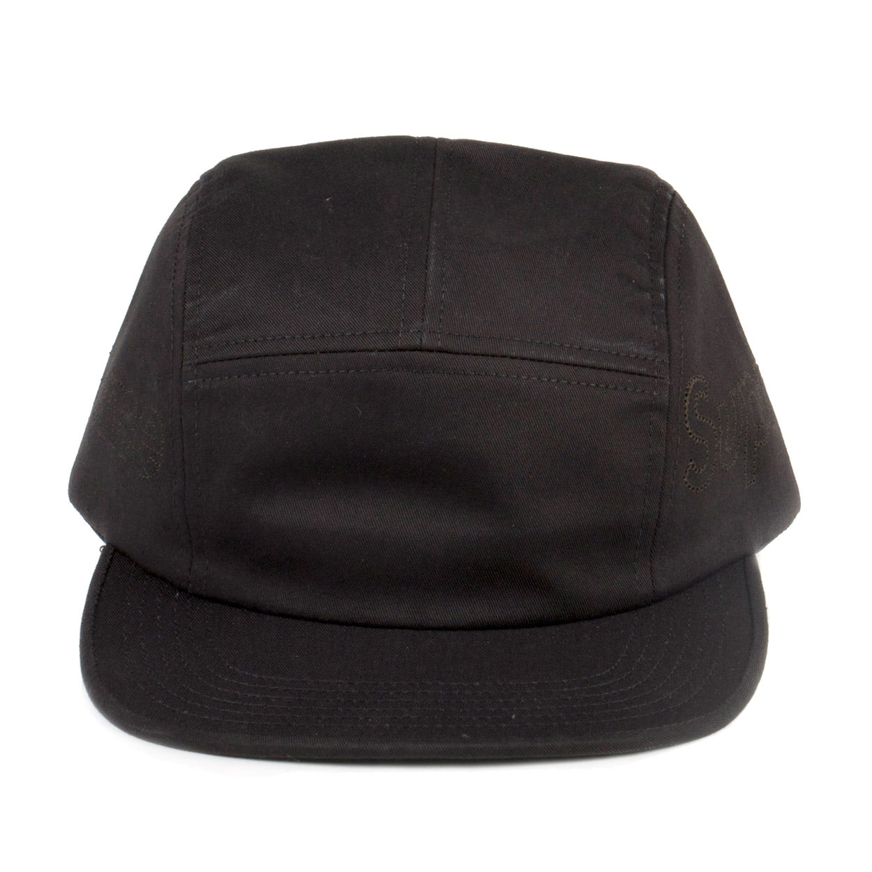 Supreme Perforated Logo Strap Back Camp Cap Black SS16H33 - Walmart.com