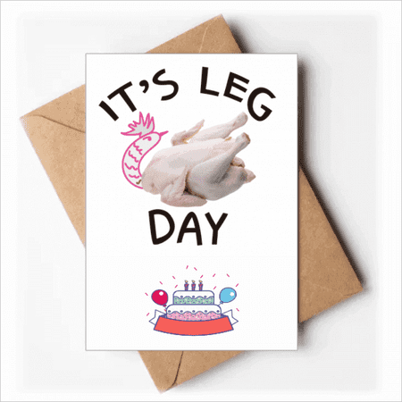 Chicken Leg Day Art Deco Fashion Happy Birthday Greeting Cards ...