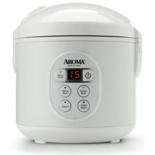 Aroma Rice Cooker 20-Cup Capacity Grain Cooker Steamer with Bonded ...