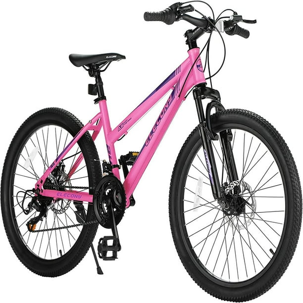 24 Inch Mountain Bike, Shimano 21 Speed Drive, Dual Dis Brake, Front ...