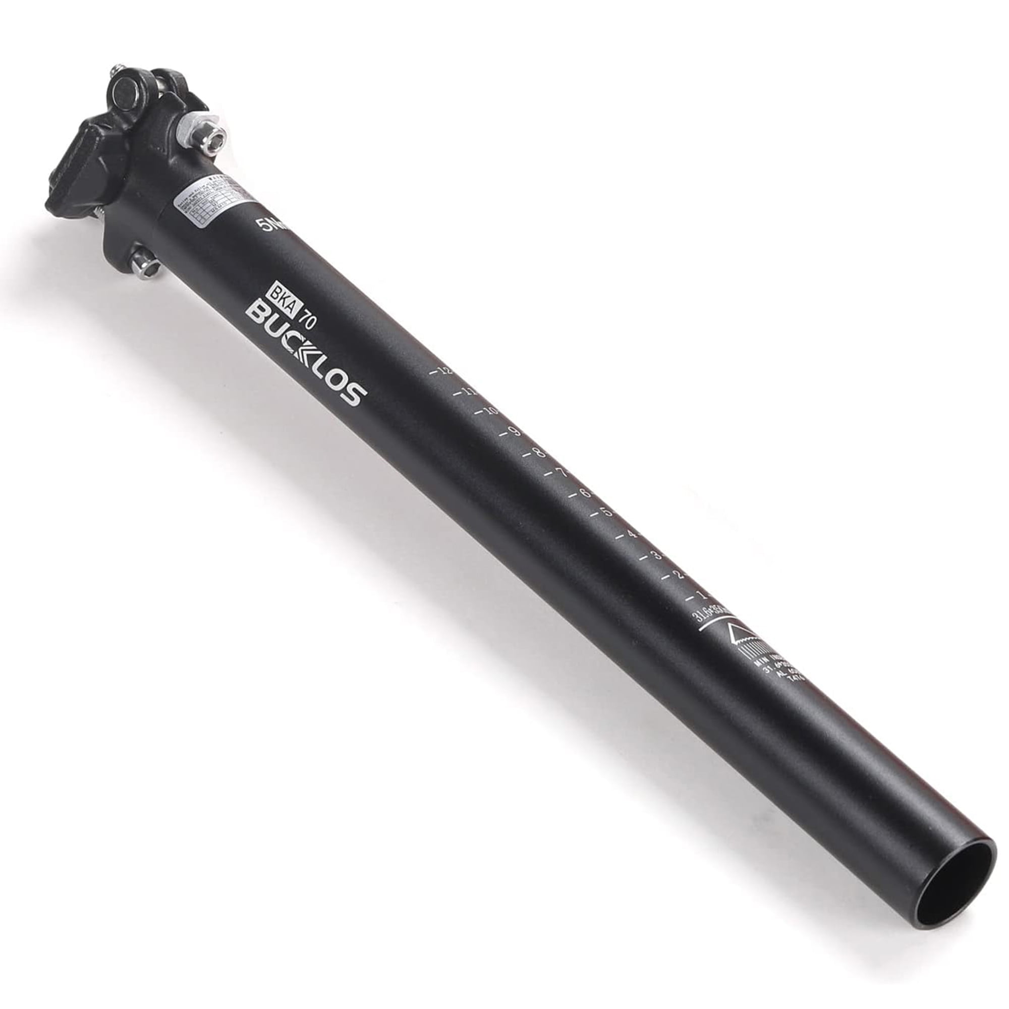 BUCKLOS Bike Seatpost 27.2 30.8 31.6 x 350mm 400mm, Mountain Bike Road ...