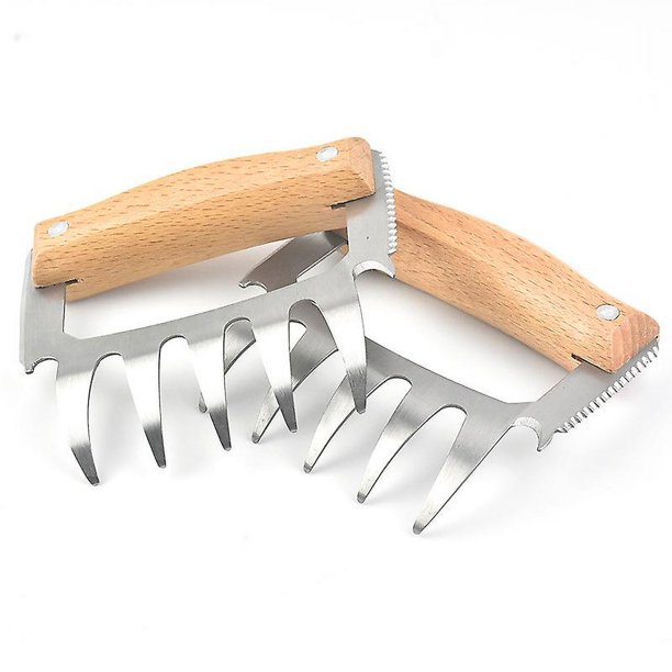 Separador de carne multifuncional Accesorios para barbacoa con garra de ...