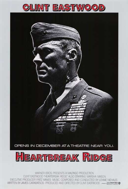 Heartbreak Ridge - movie POSTER (Style A) (27" x 40") (1986) - Walmart.com