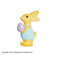 BVEBJDX Easter Gingerbread Bunny Resin Pendant Hanging Ornament Spring ...