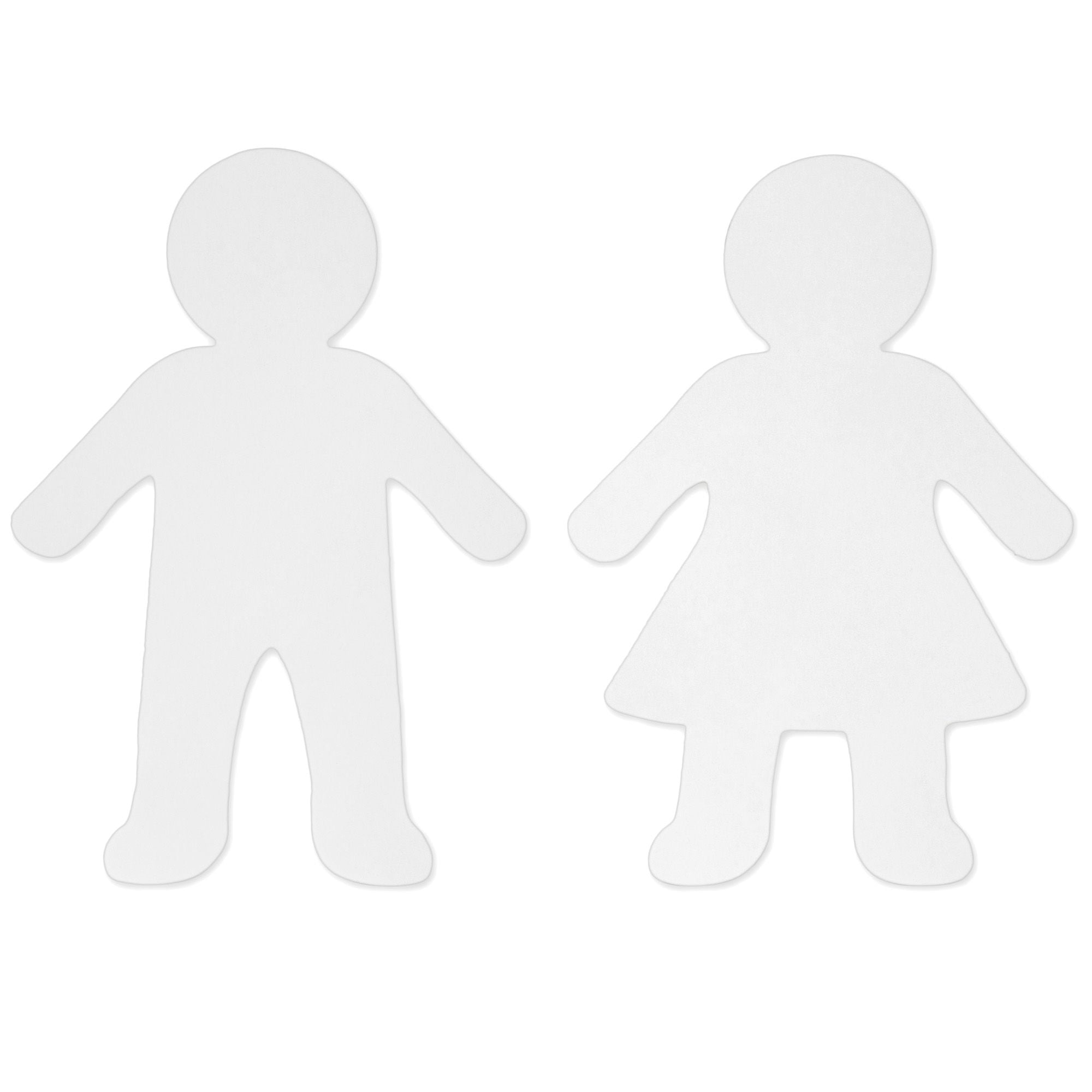 Paper Cut Out Figures