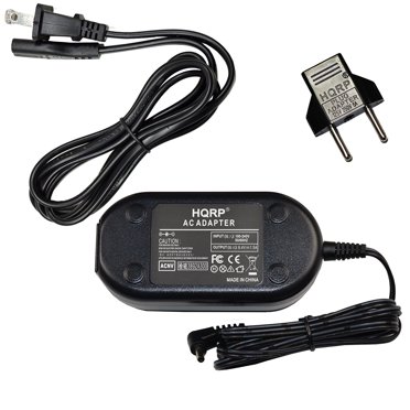 HQRP Replacement AC Adapter / Charger compatible with Sony HandyCam HDR-HC1 HDRHC1 CCD-TRV37 CCD ...