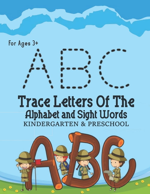 ABC - Trace Letters Of The Alphabet and Sight Words. KINDERGARTEN ...