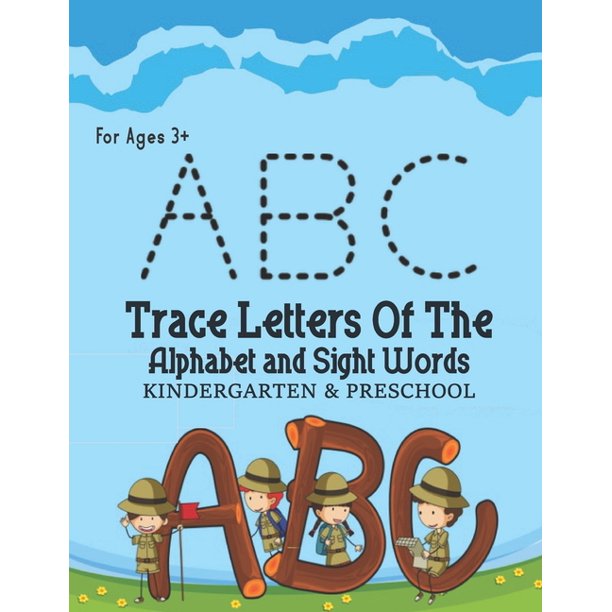 ABC - Trace Letters Of The Alphabet and Sight Words. KINDERGARTEN ...