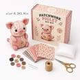 DIY Patchwork Doll Making Kit with Tools and Instructions – Perfect for ...
