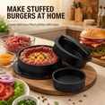 Burger Press Patty Maker Hamburger Mold Kit Easily Making Delicious ...