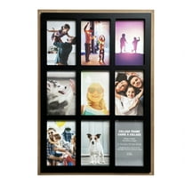 8 Pack: 9 Opening Black Dimensional 5" x 7" Collage Frame by Studio ...