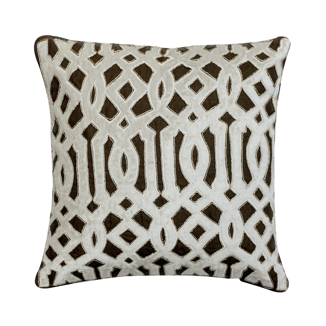 GALMAXS7 Greek-Key Pillow Covers Modern Geometric Greek Pattern Gold ...