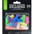 Pencil Cap Erasers, Assorted, 25 Count - Walmart.com