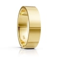 Daily Stackable Ring With Thick 18K Gold Plating on Silver | Yellow ...