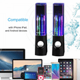 LED Dancing Water Fountain Show Music Light Computer Speakers For ...