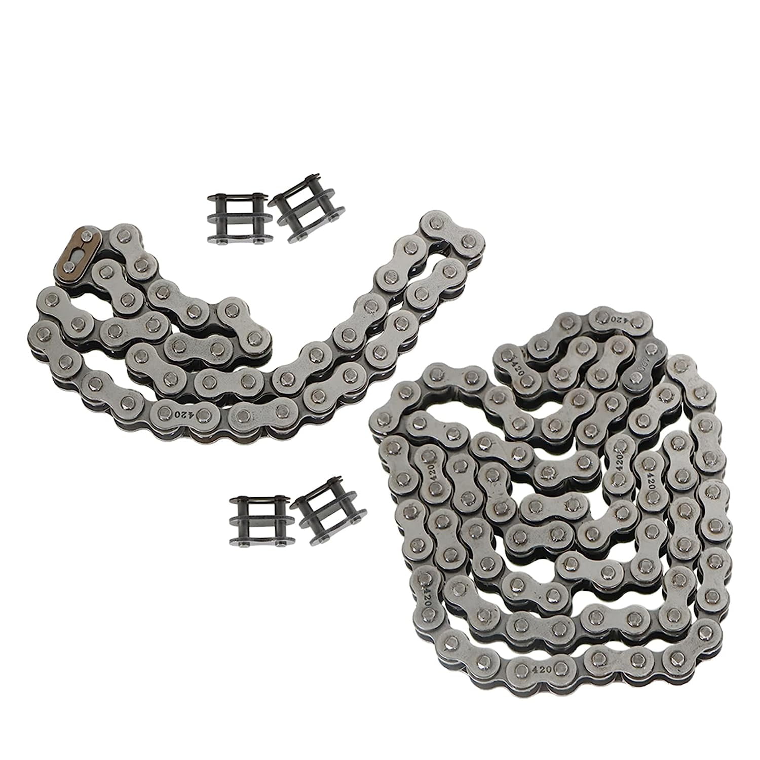 PET-U New For Coleman CT200U,CT200U-EX,BT200X 196cc Mini Bike Front and Rear Chain#420 - Walmart.com