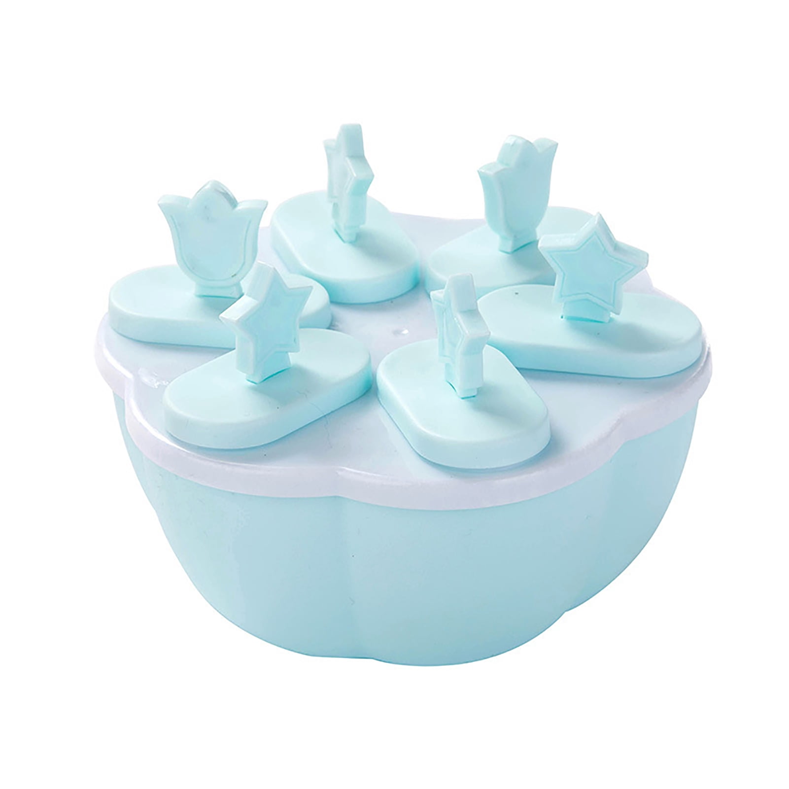 Honrane DIY 6/8 Cells Square and Round Ice Cube Mould for Home Ice ...
