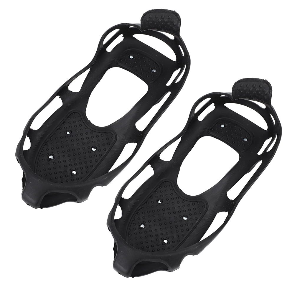 Ice Snow Traction Cleats, Climbing Spikes Crampons, Ski Shoe 24 Teeth ...