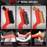 DNA Motoring 19Pcs Auto Wheel Dashboard Vent Car Wash Detailing Brush ...