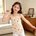 ATOGUTA Girl's Tank Top Spaghetti Strap Summer Cute Sleeveless Casual ...