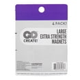Go Create Large Extra Strength Magnets, 4 Magnets Total - Walmart.com